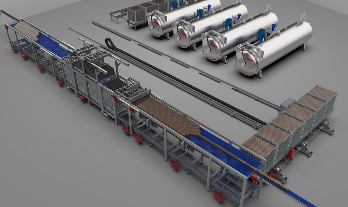 Handling Automation - Surdry Food Sterilizers